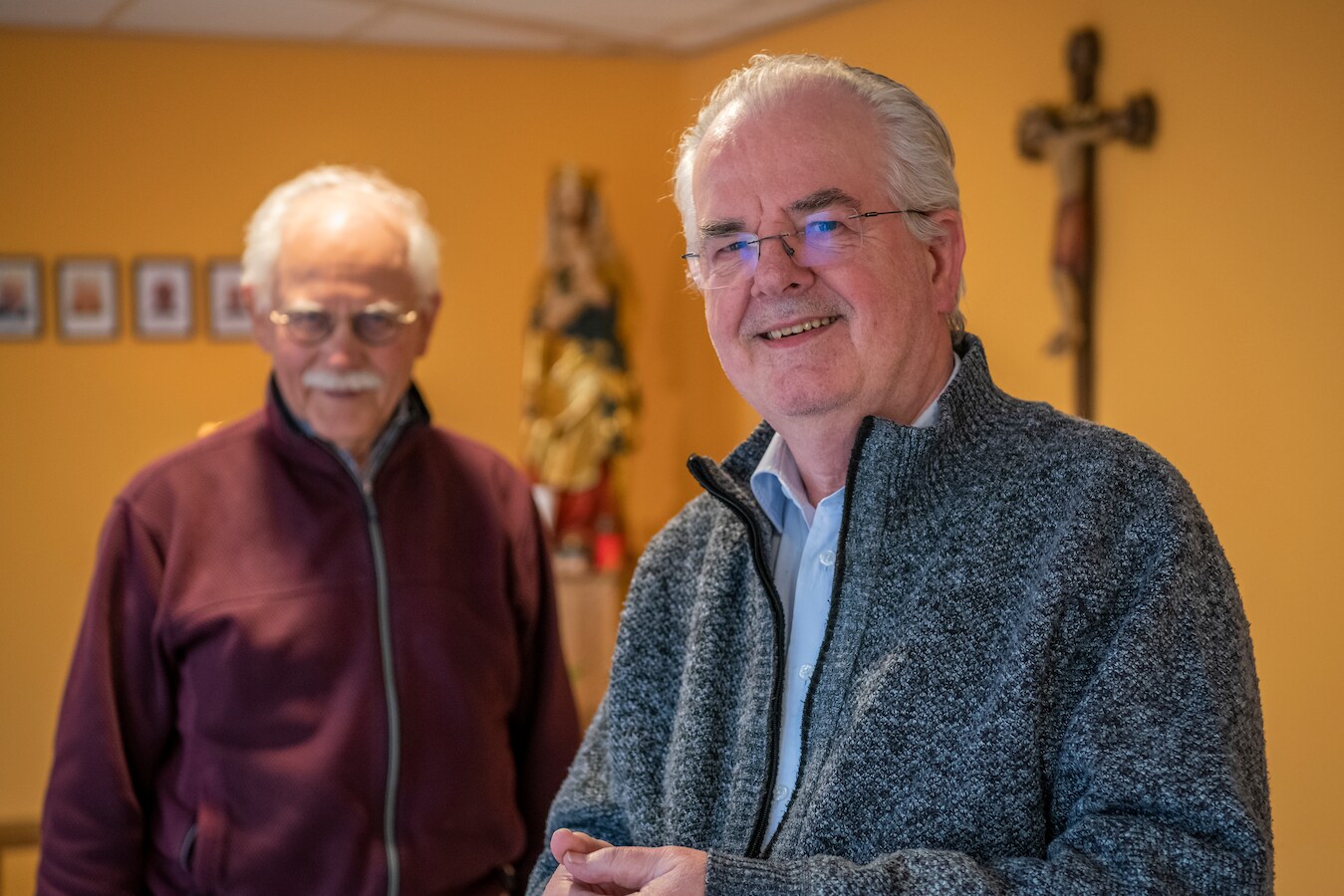 Nu wonen de paters nog samen in Hulst, maar hoe is dat over tien jaar ...