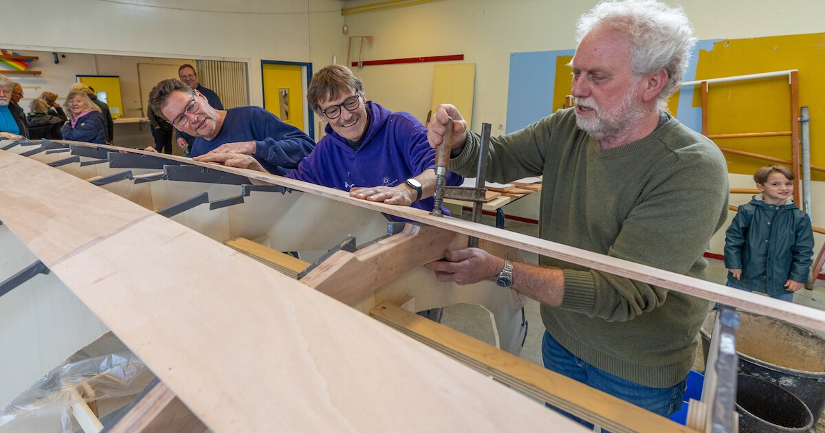 Samen bouwen aan een boot voor het hele dorp: in Kortgene is de wereld ...