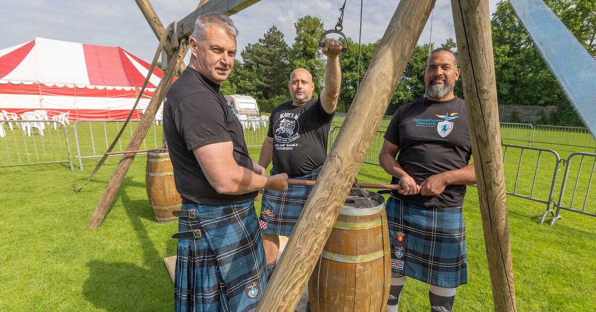 Highlanders smijten met hooibalen en hamers: ‘Maar je hebt nog nooit ...