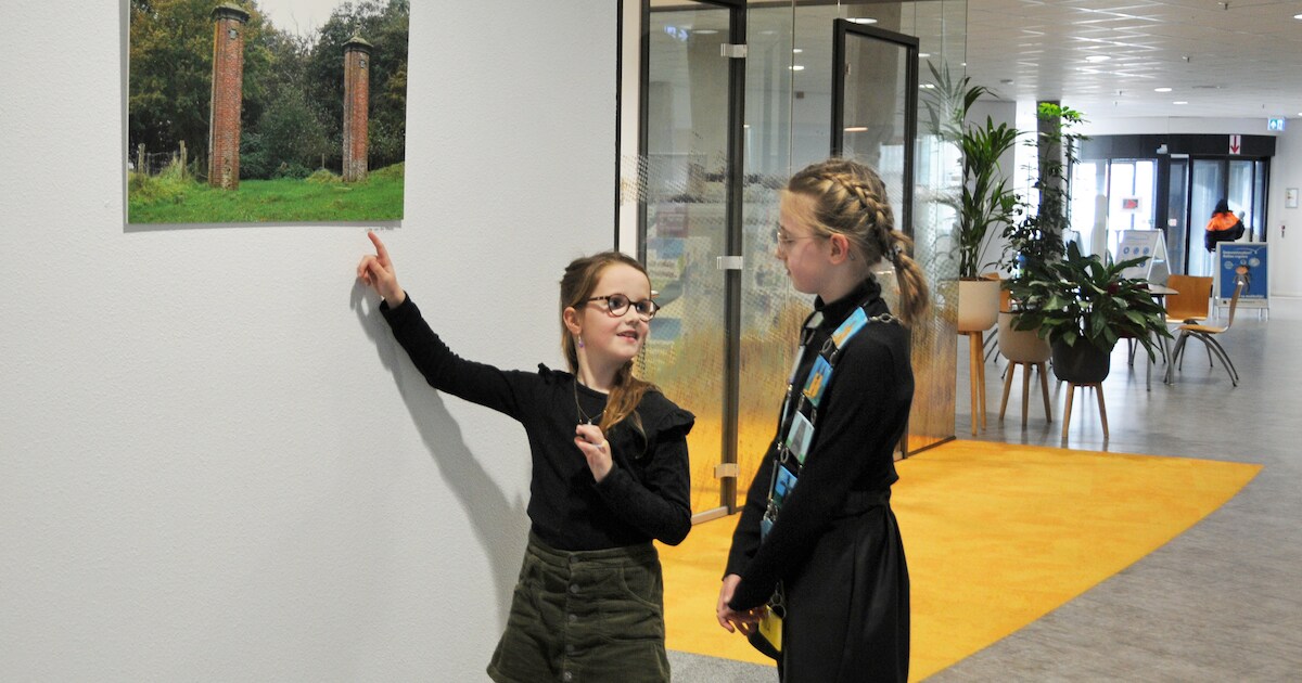 De onbereikbare leeuwen van een oud kasteel: Lotte (7) wint er een ...