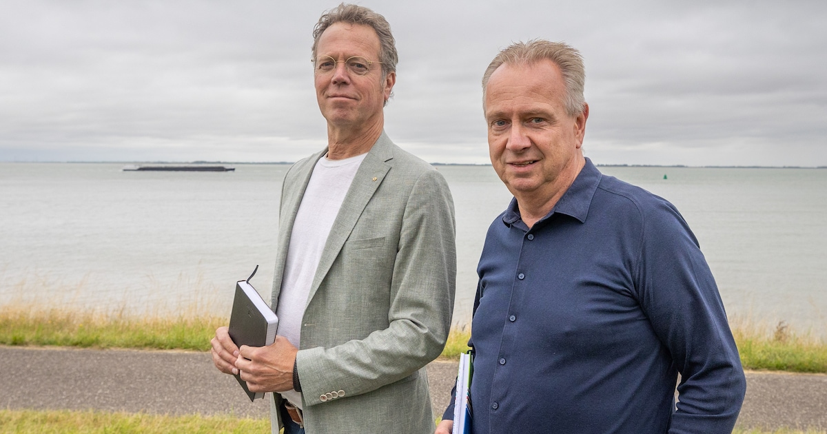 Als je je de blubber werkt, houd je het niet vol, weten Peter en Luc ...