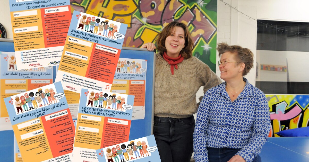 Samen zingen in het Arabisch, Oekraïens of Tigrinya (en breng vooral je ...