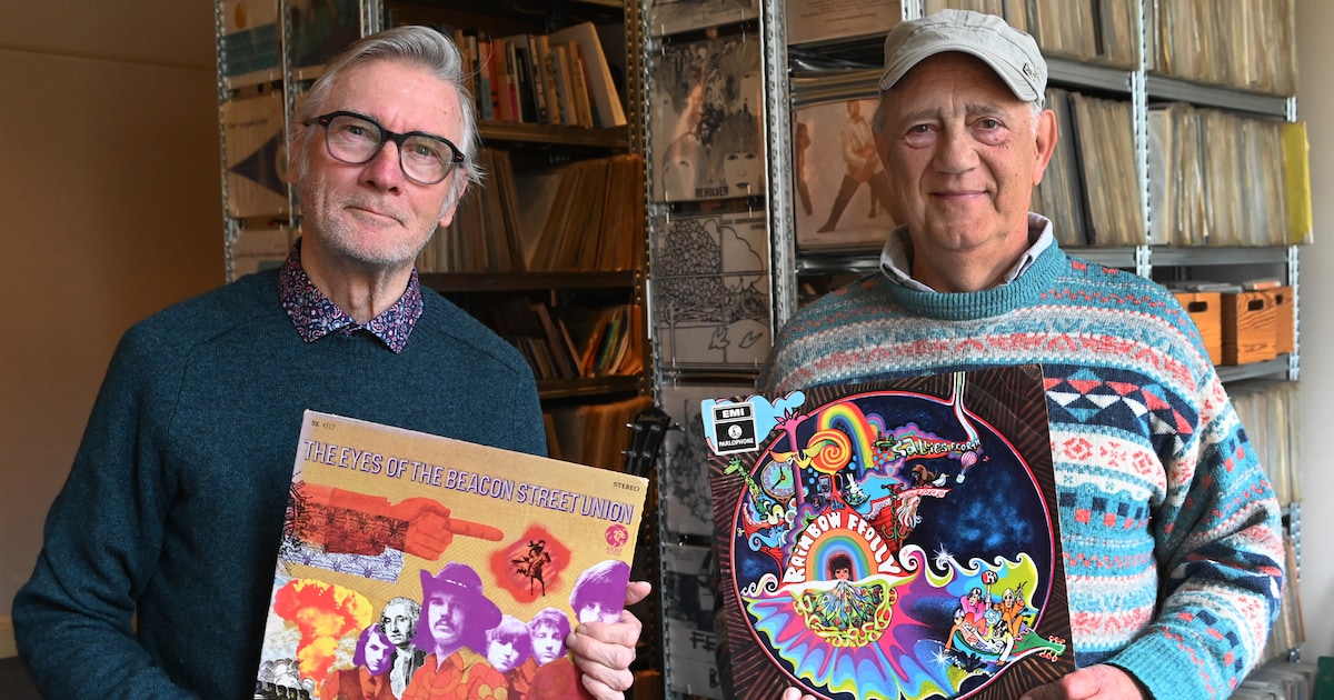 Middelburgers Marcel en Peter schrijven boek over psychedelische muziek: ‘Het ging niet alleen ...