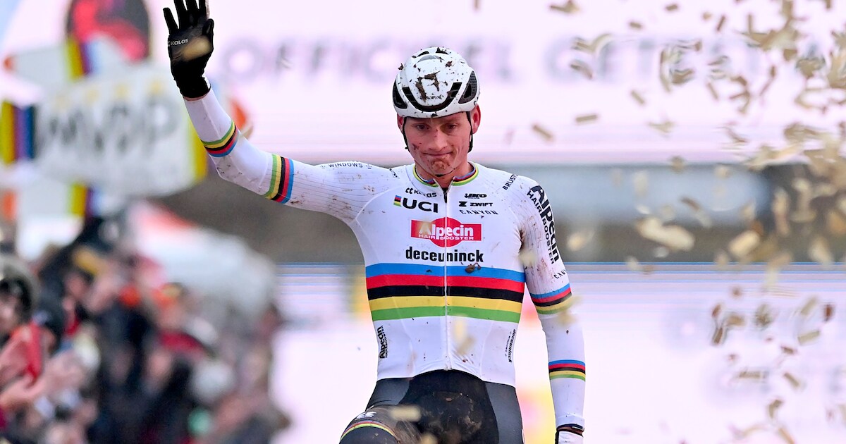 Mathieu van der Poel met privéjet de mist in, maar ook in Besançon niet ...