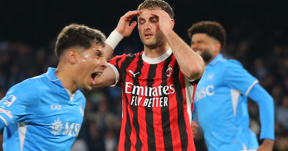 Napoli blijft in spoor van koploper Inter, Santiago Giménez mist ...