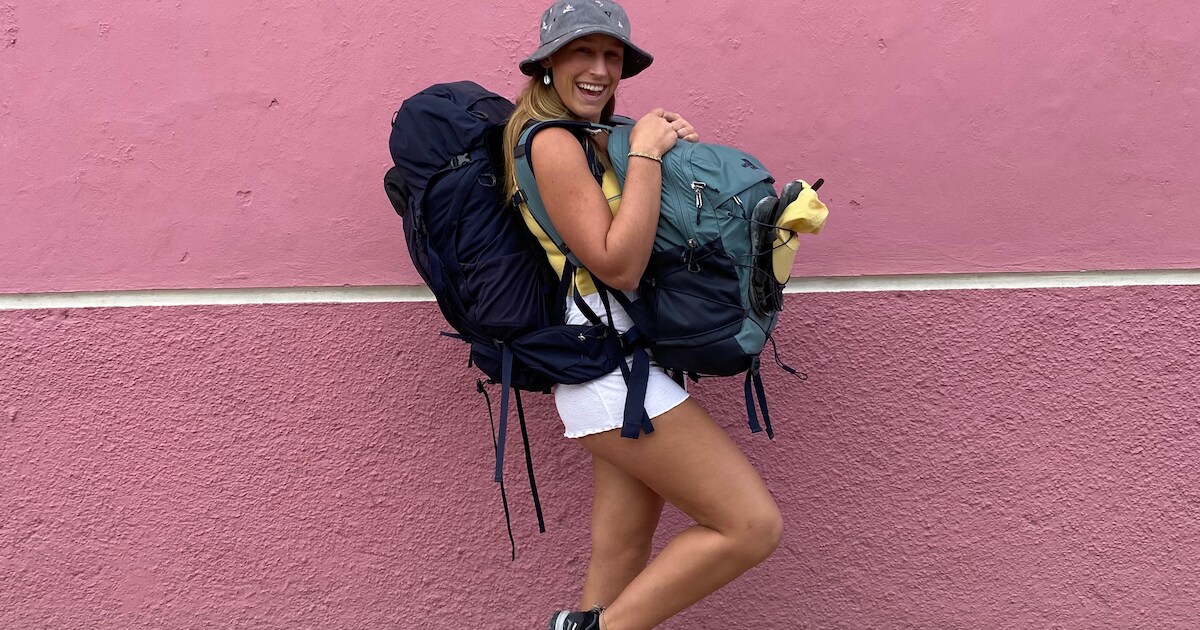 Zeeuwse Lara deelt alles op sociale media over backpacken: ‘Voordat ik ...