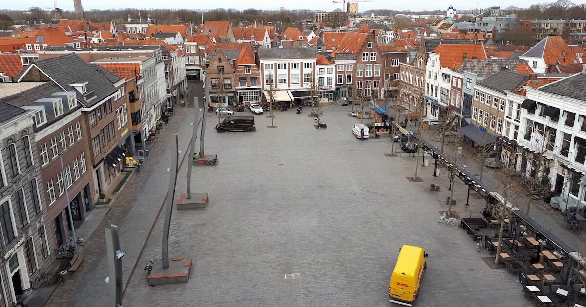 Opril Grote Markt in Goes gaat vier weken dicht voor auto’s om overlast ...