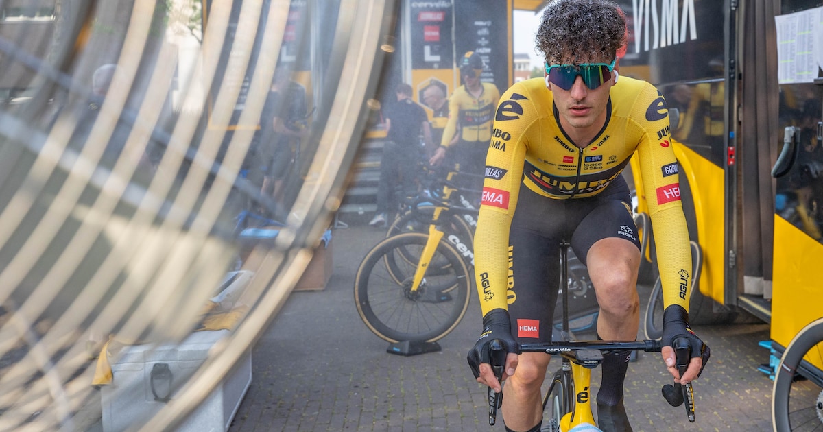 Tim van Dijke zevende in proloog ZLM Tour, ‘Meer was ik vandaag niet ...