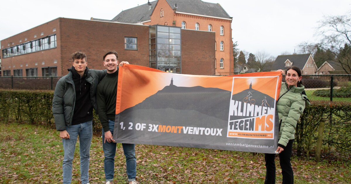 Middelbare scholieren beklimmen de Mont Ventoux tegen MS: bijna 30.000 ...