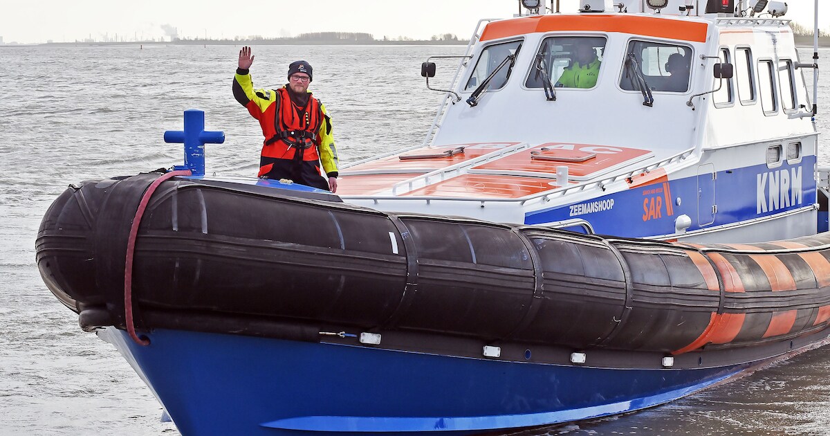 KNRM-schipper Martijn Groen is nu zelf ‘stoere man’ in Breskens ...
