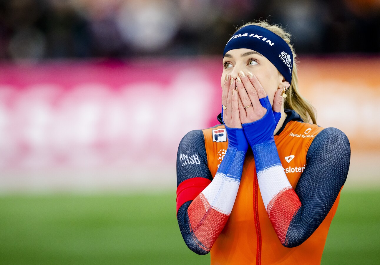 Joy Beune voltooit hattrick met goud op 1500 meter: ‘Ik ben zo trots op ... Joy Beune voltooit hattrick met goud op 1500 meter: ‘Ik ben zo trots op ...