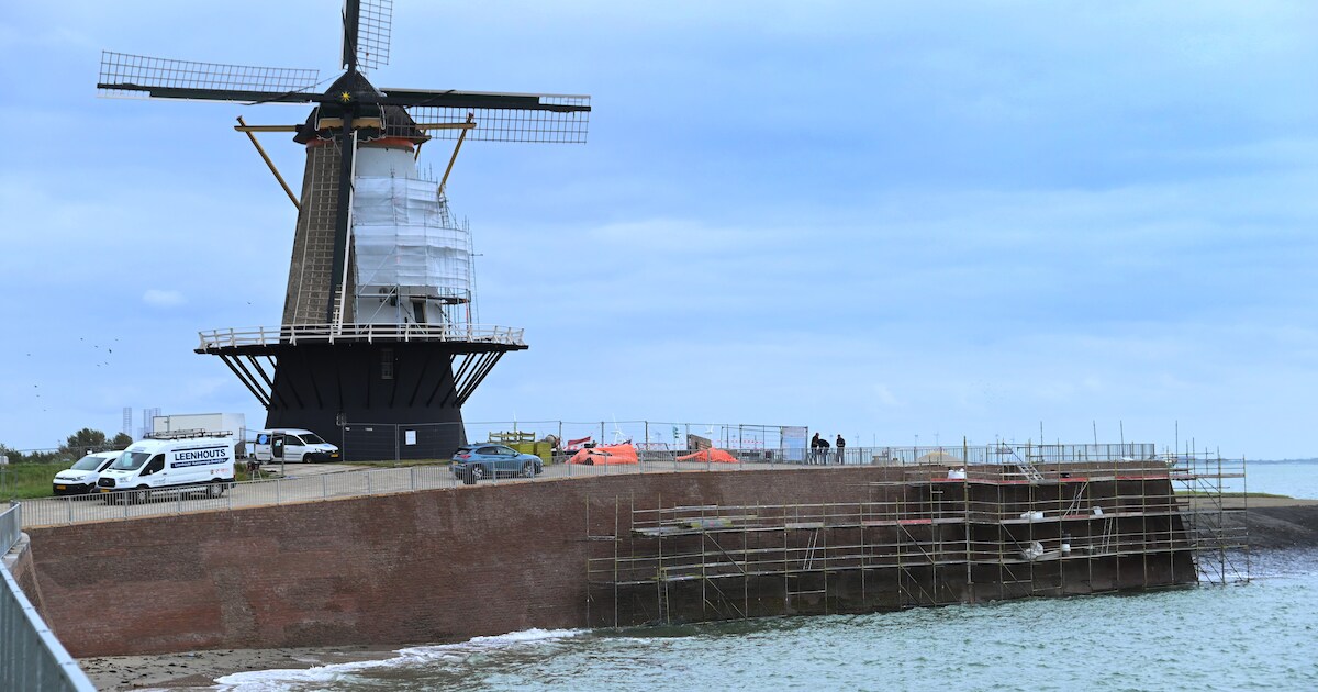 Fotogenieke Muur van Altena weer klaar om stormen te trotseren ...