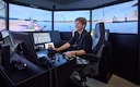 Niet op een echt schip, maar met simulator het schippersexamen doen ...
