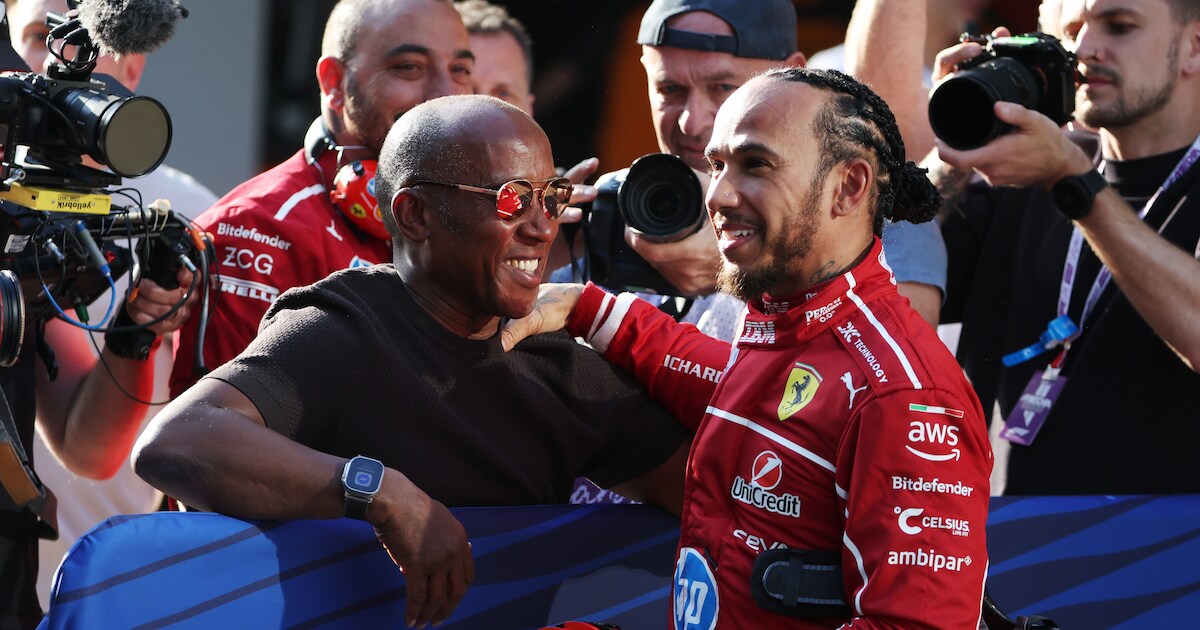 Dolblije Lewis Hamilton vol ongeloof na sprintpole: ‘Ik ben een beetje ...