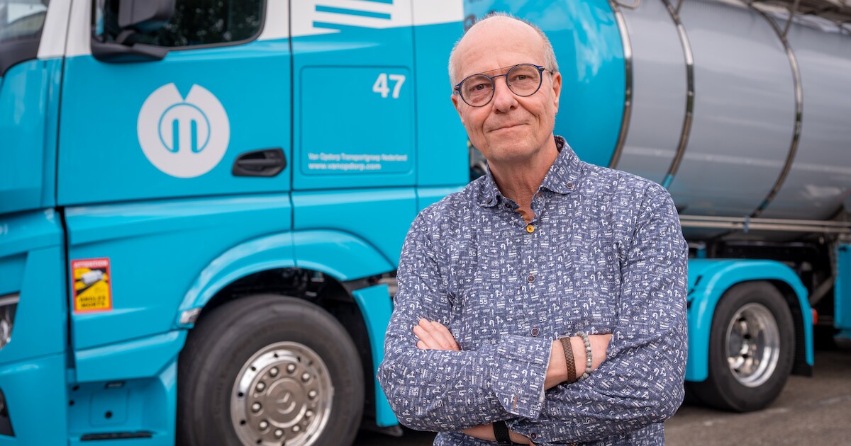 Vrachtwagenchauffeur Edwin uit Axel is nu ook schrijver van een ...