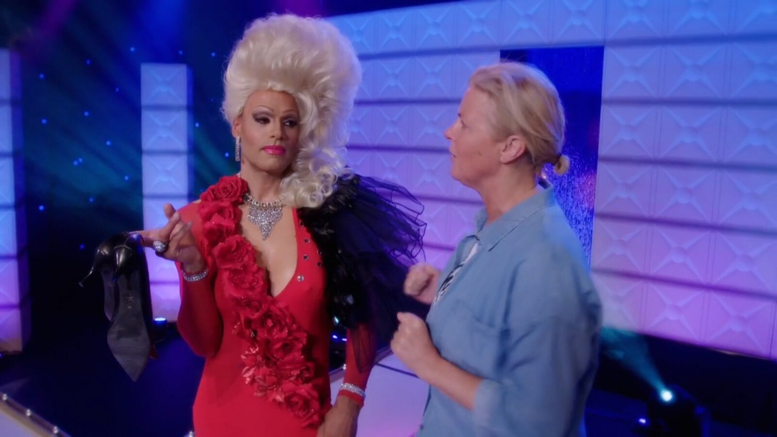 Vriendin Alain Clark spoorde hem aan 'perfecte’ dragqueen te worden ...