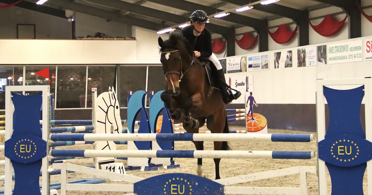 Gebroken rug leek het einde voor amazone uit Serooskerke, maar ze staat ...