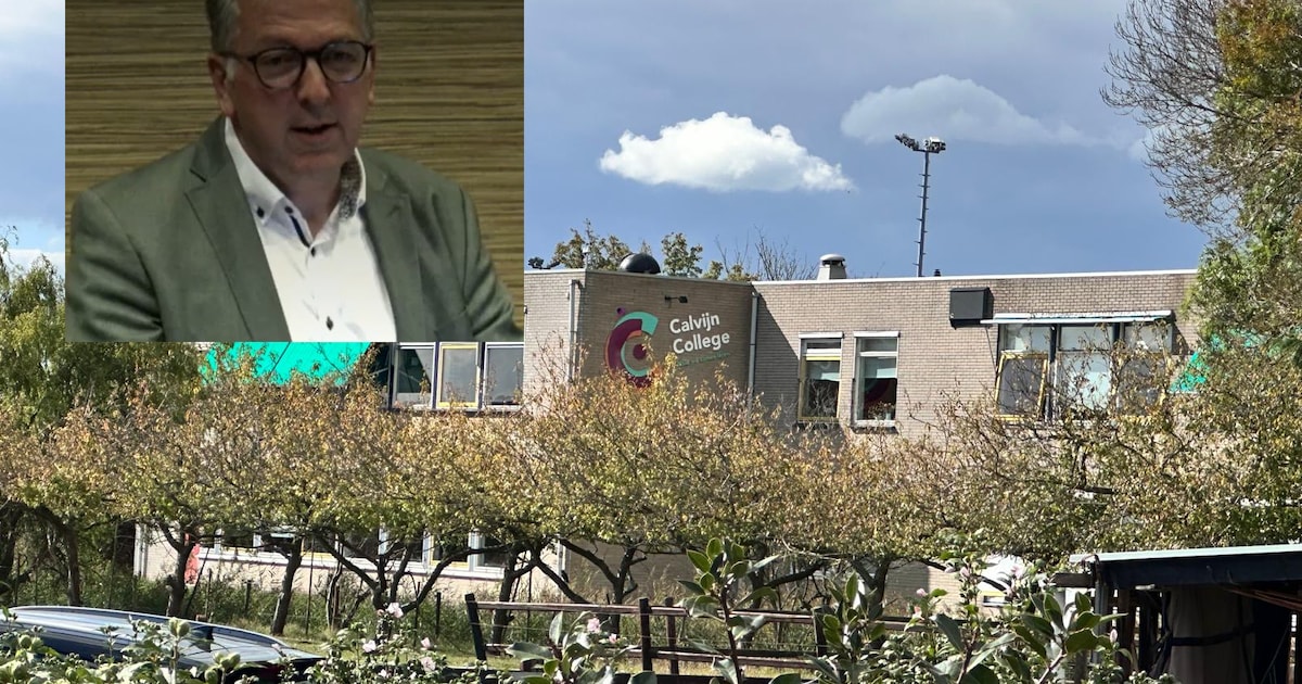 Bestuurder Calvijn College weet niet of-ie blij is met ‘cadeautje’: ‘Ik ...
