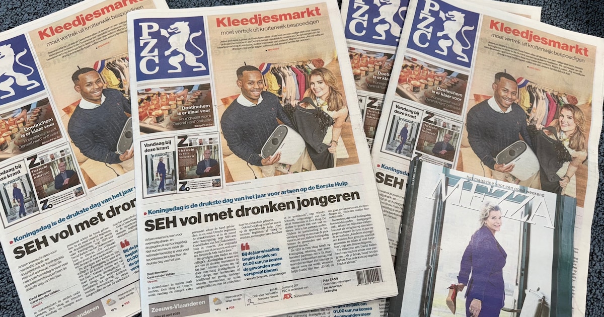 Koningsdag: geen krant op zaterdag | Zeeuws nieuws | PZC.nl