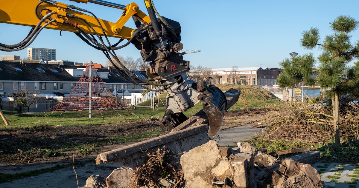 Speeltuin Scheldekwartier op de schop: keet maakt plaats voor kabelbaan ...
