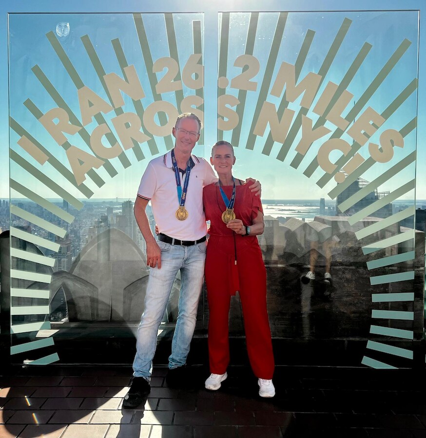 Mirjam en Leon lopen marathons over heel de wereld: 'Vooral over Boston ...