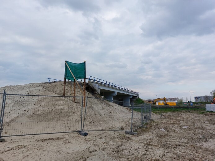 Start sloop viaduct over N286 bij Tholen start maandag, N286 krijgt een ...