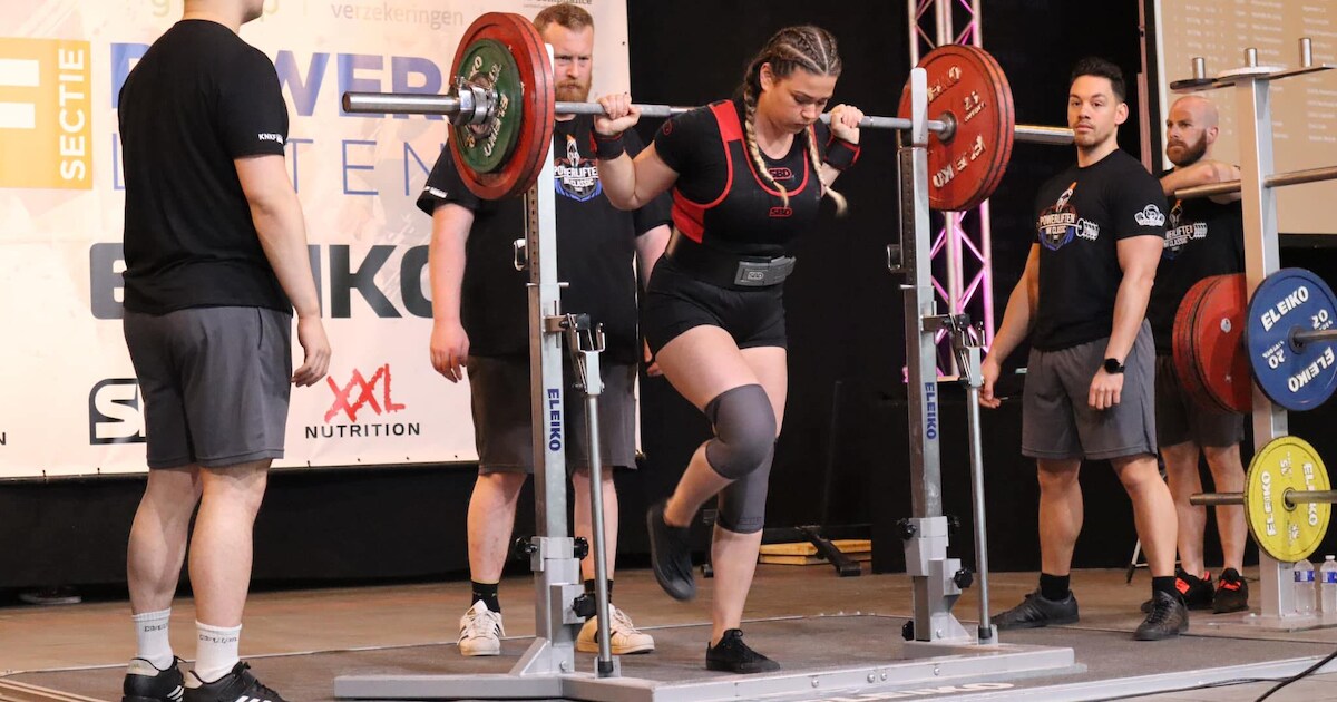 Westkapelse powerliftster is de nummer twee van Nederland; ‘Een grotere ...