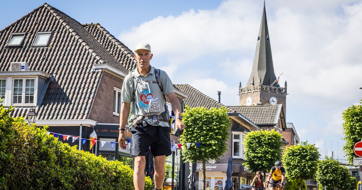 Frank (65) uit Hoek is halverwege zijn monstertocht tegen kanker: nog ...