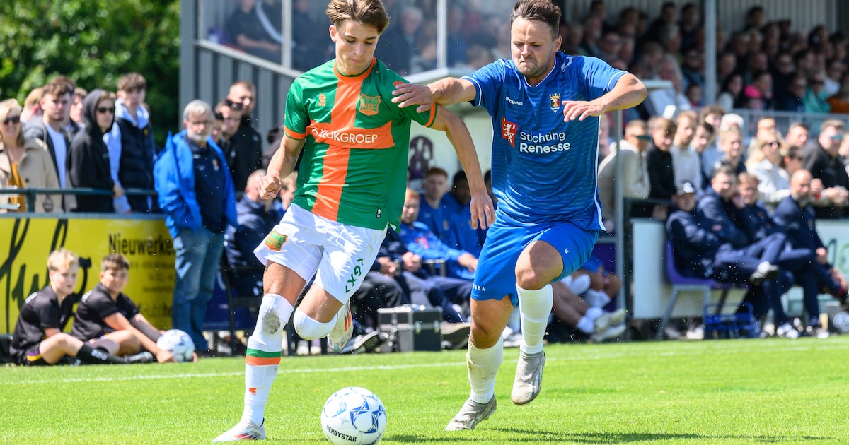 Schouws elftal verkoopt huid duur tegen NEC: 0-5 | Sport | PZC.nl