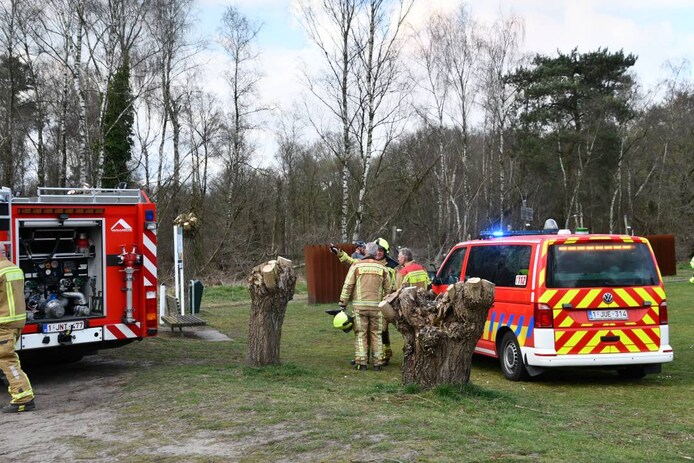 22.500 m2 bos afgebrand bij Clinge 'Bizar, het lijkt wel een film ...