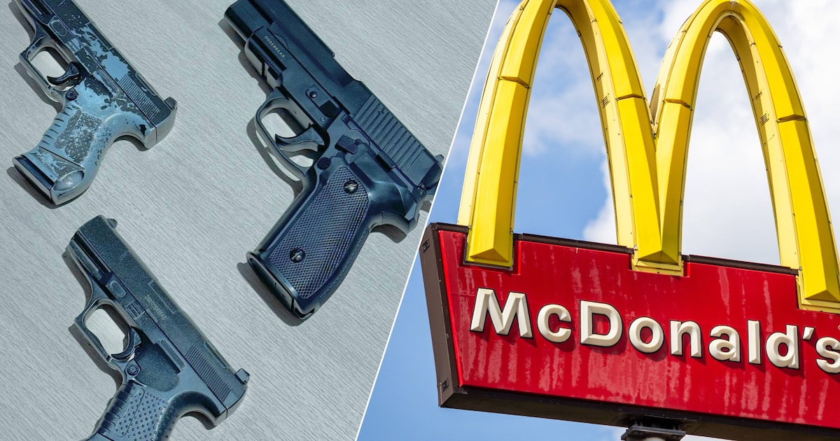 Complete chaos in McDonald’s omdat bezoeker iemand met ‘vuurwapen’ op ...