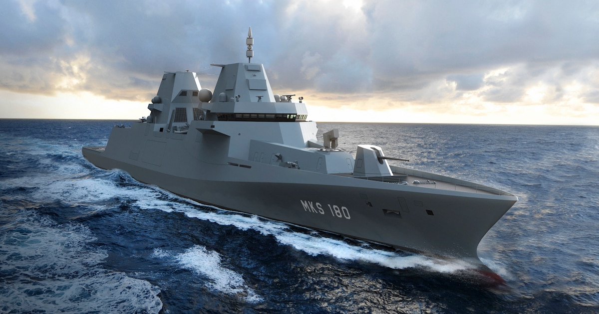 Damen Naval in acute financiële nood door vertraging bij bouw Duitse ...