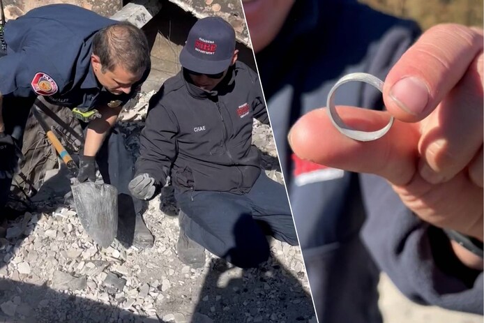 Brandweerman die zelf huis verloor in verwoestende natuurbrand vindt ...