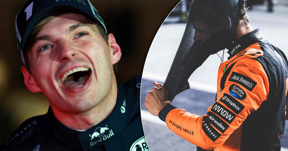 Benauwde blikken, millimeterwerk en dan de grote schok: Max Verstappen ...