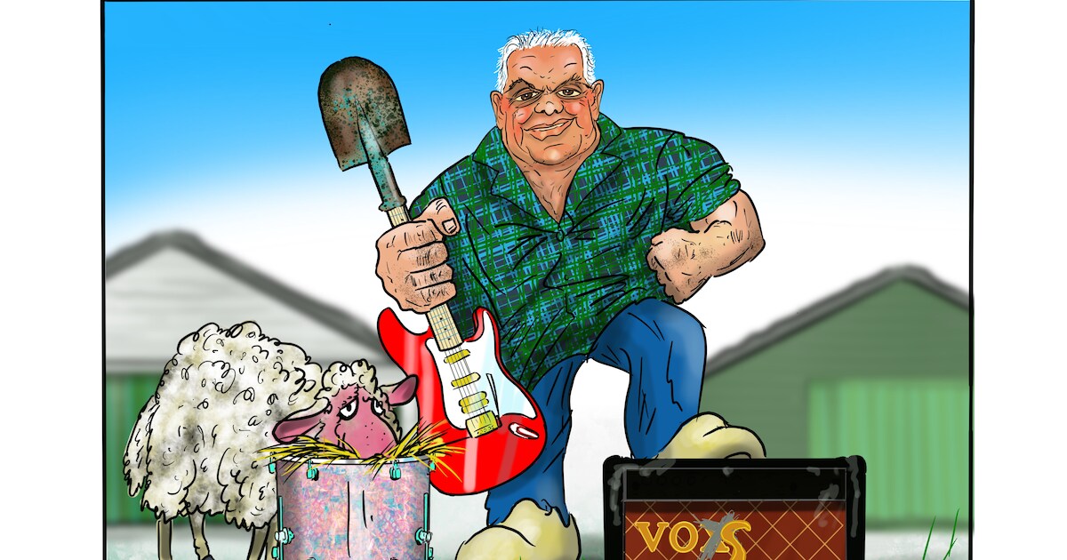 Kan gedeputeerde De Bat de popboerderij van Boer Vos redden? Cartoonist ...