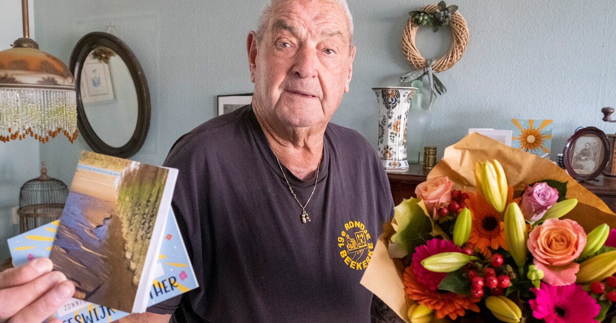 Bloemen, aanloop en kaartjes: Gert Heij, die zijn Ria zo mist, kreeg ...