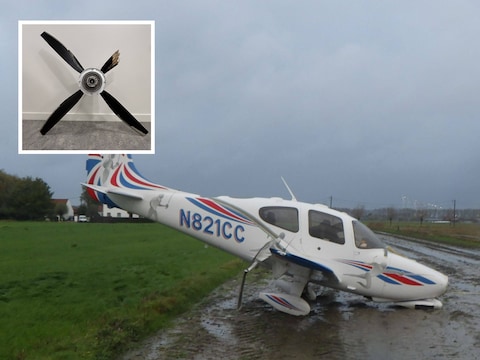 Propeller raakt los door slecht aangedraaide moeren: drie jaar later is ...