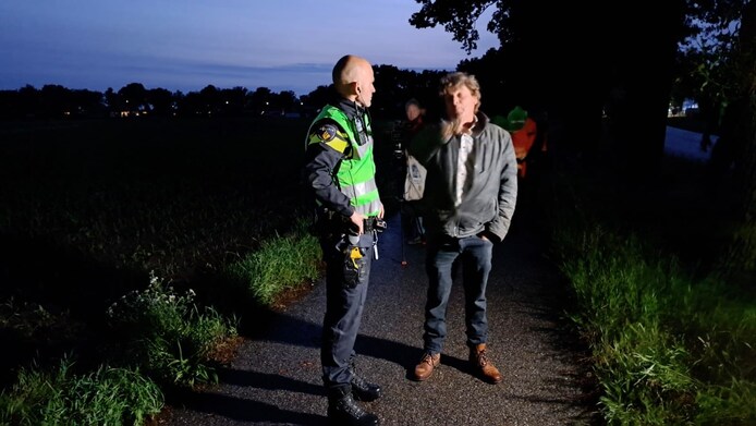 Flinke politiemacht op de been op Nederlands-Duitse grens bij Ter Apel ...