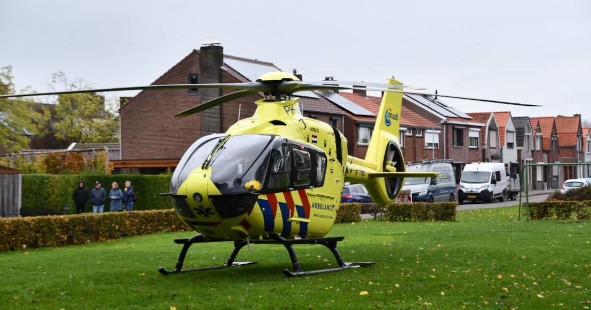Traumahelikopter geland in Axel nadat persoon brandwonden oploopt ...