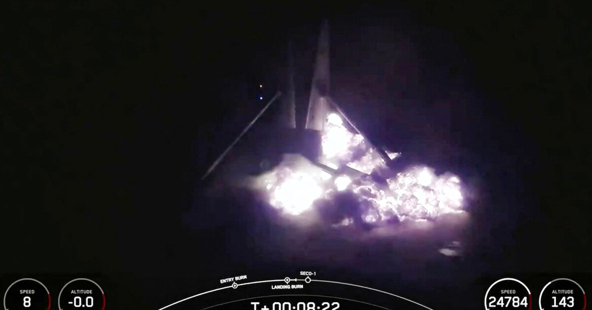 Falcon 9-raketten van SpaceX voorlopig aan de grond gehouden na ...