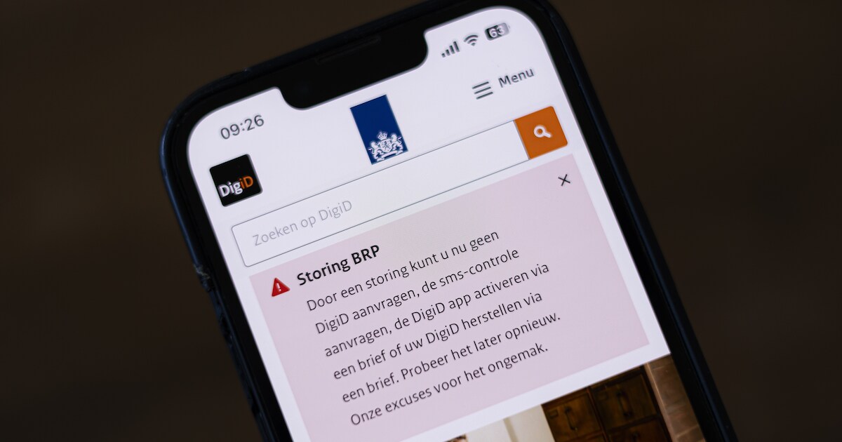 Korte storing bij DigiD door nieuwe ddos-aanval | Binnenland | pzc.nl