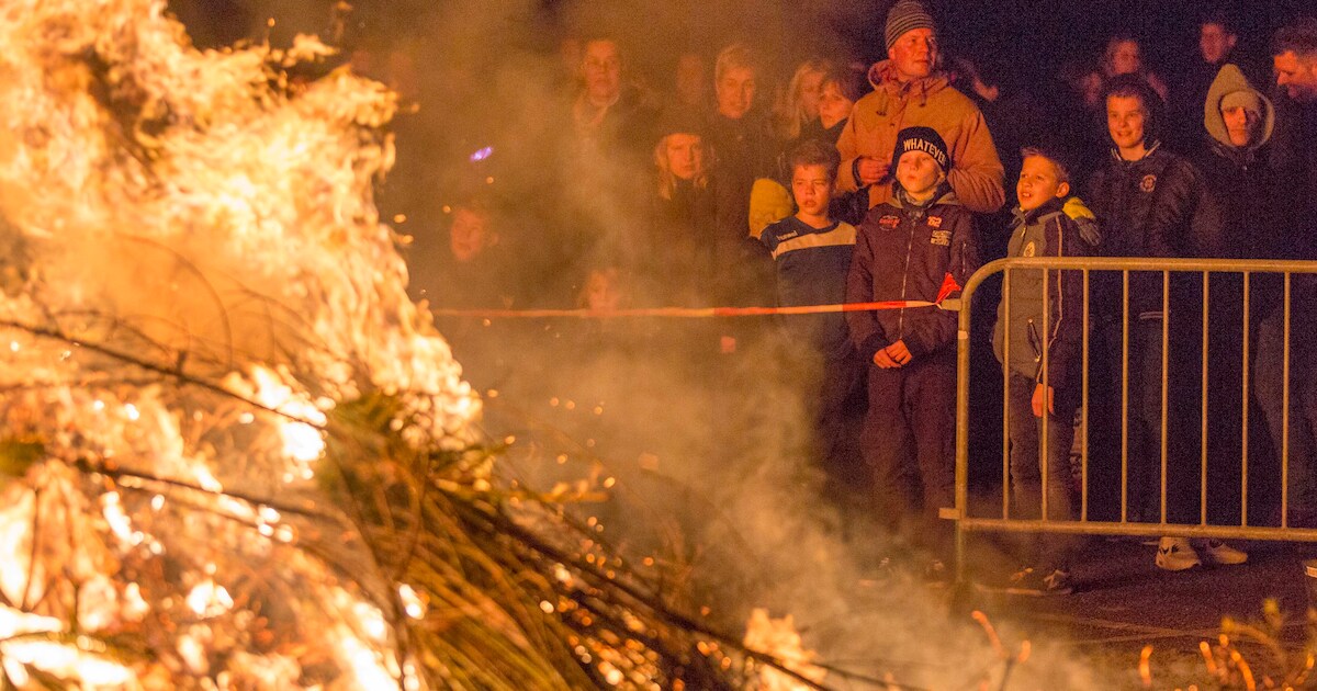 Einde aan traditie: geen vreugdevuur maar versnipperaar, want dat is ...