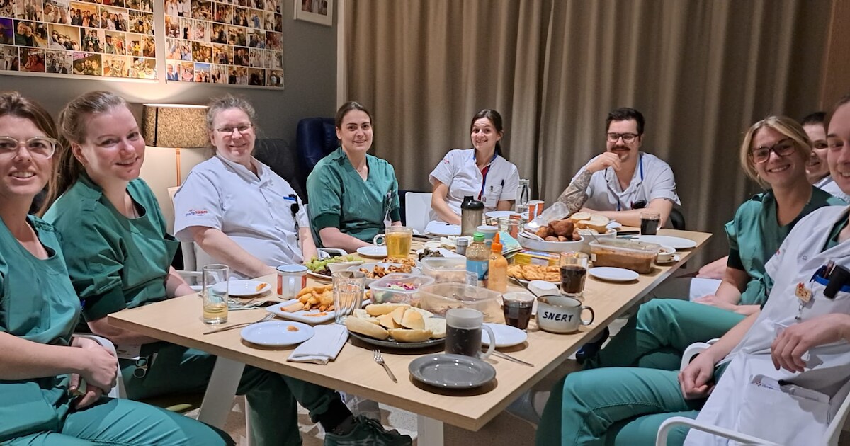 Oud en Nieuw op de Spoedeisende Eerste Hulp van ZorgSaam: hapje oliebol tussen de patiënten door ...