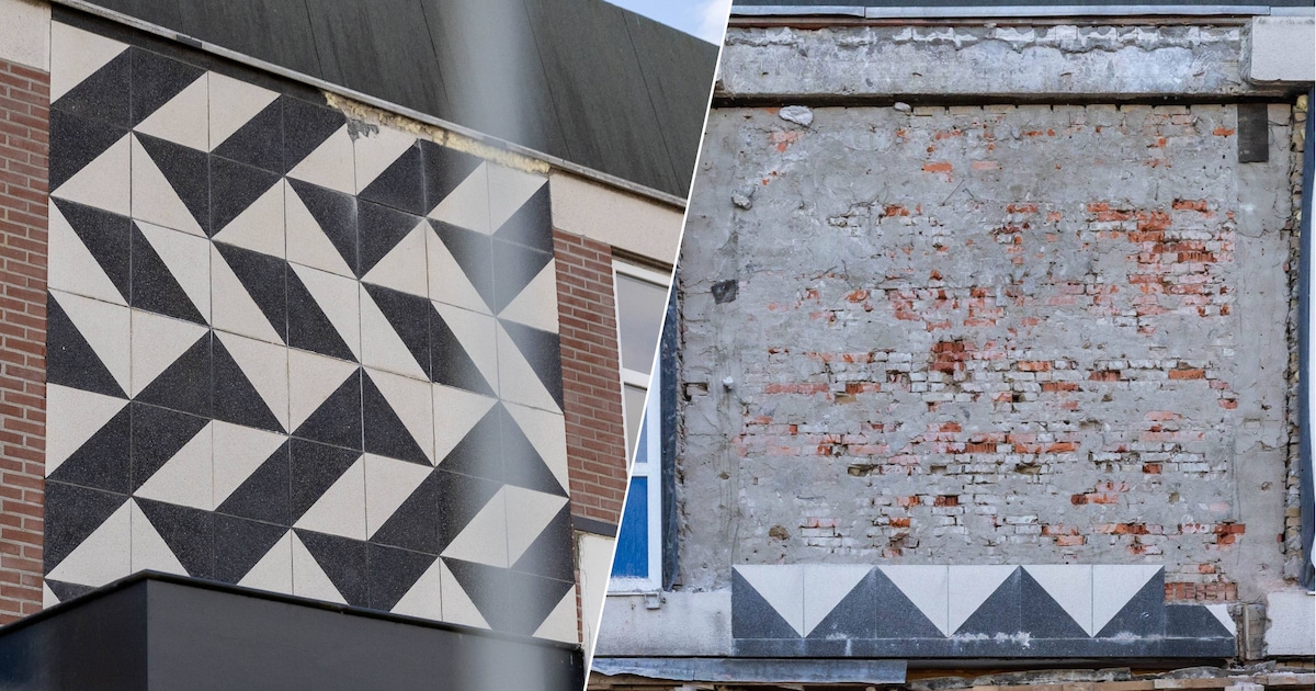 Kunstwerk op Goese school kan niet helemaal worden gered, maar ‘gulle ...