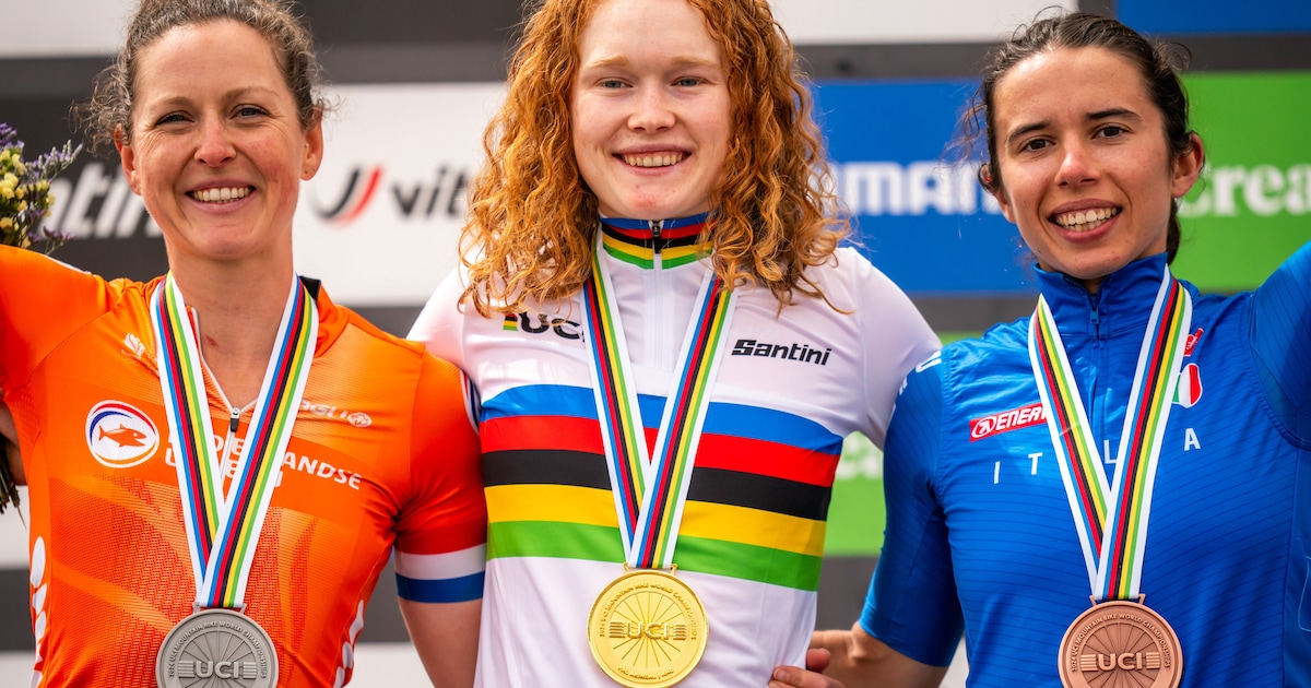 Zilver voor Anne Terpstra op WK mountainbike: ‘Toen ik de nummer twee ...