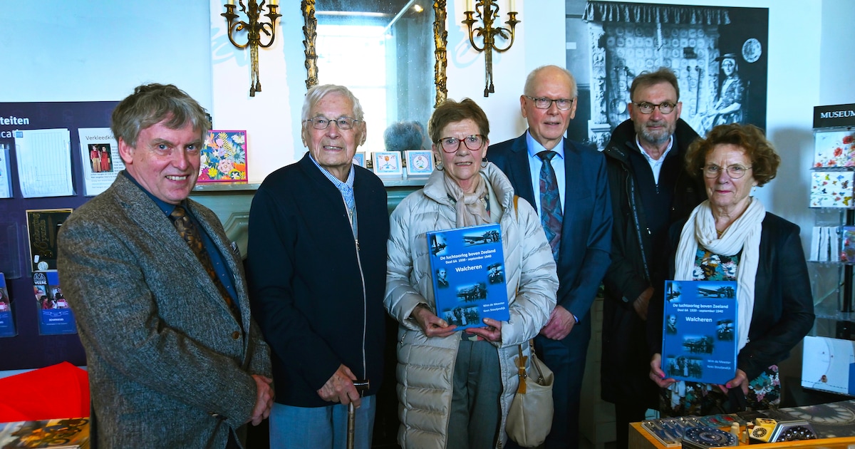 Jan Steenaard ontmoet nabestaanden van Franse piloot die neerstortte in ...
