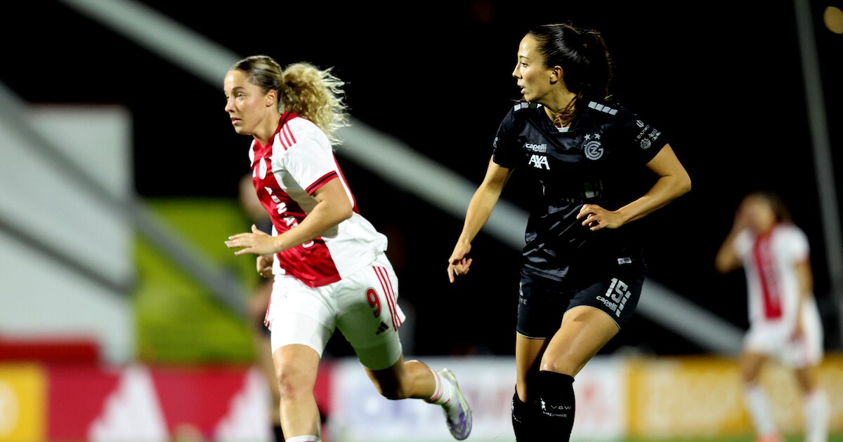 Mede dankzij doelpunt van Danique Tolhoek plaatst Ajax zich voor ...