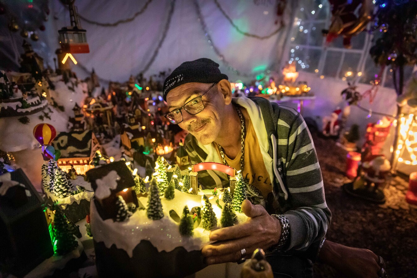 Voor Frank uit Kapelle kan kerst niet vroeg genoeg beginnen: ‘Ik denk ...