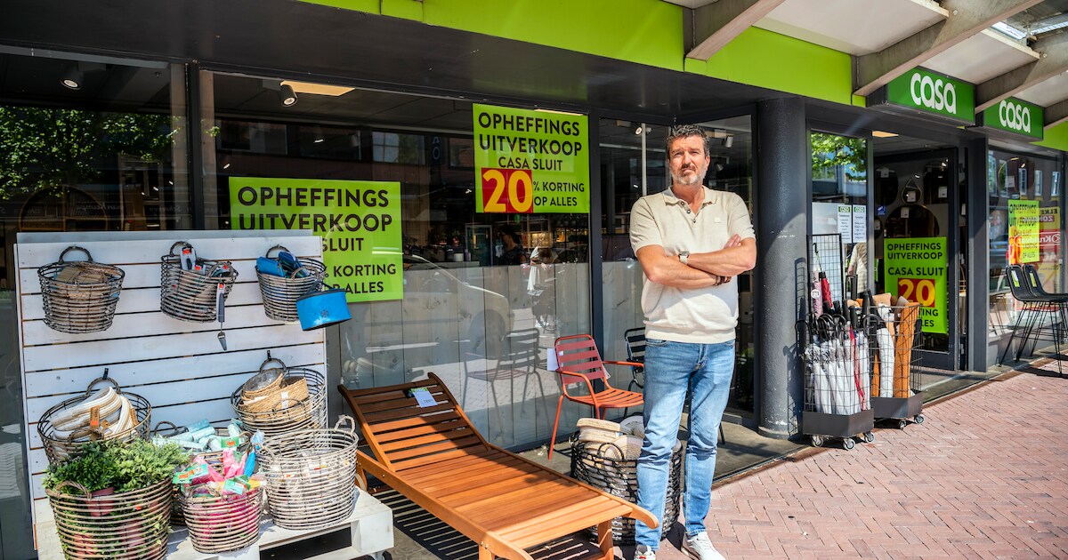 Failliet Casa heeft nu alleen nog een winkel in Oostburg: 'Er is een ...
