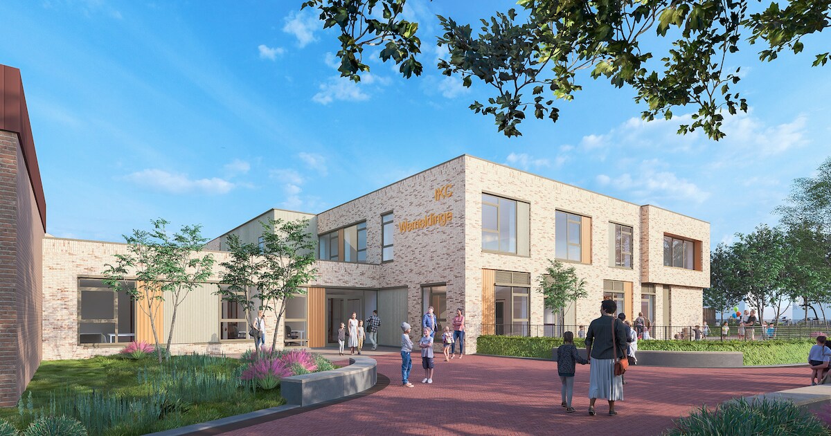 Nieuw IKC en gymzaal geven Wemeldinge fris aanzien en parkachtige ...